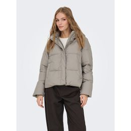 Only Damen Only Steppjacke &raquo;ONLALICE SHORT DOWN JACKET NOOS OTW&laquo; mit Kapuze gr&uuml;n S