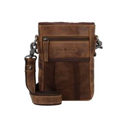 Green Burry Greenburry Vintage Mini Bag Umh&auml;ngetasche Leder 13 cm in brown | Gr.: onesize