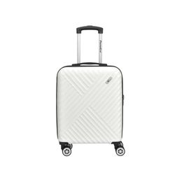 Paradise by CHECK.IN Kingston - 4-Rollen-Kabinentrolley 55 cm (lila) in wei&Atilde;&Yuml; | Gr.: onesize