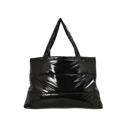 Seidenfelt Glossy Nylon Norrlida - Shopper 58 cm (black) in schwarz | Gr.: onesize