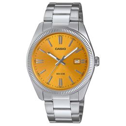 Casio Unisex Uhr Quarz Stahl/Gelb | Gr.: onesize