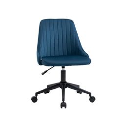 Vinsetto B&uuml;rostuhl-50B x 58T x 77-87H cm-Blau | Gr.: onesize