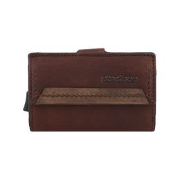 Strellson Camden c-three Kreditkartenetui Leder 7 cm in darkbrown | Gr.: onesize