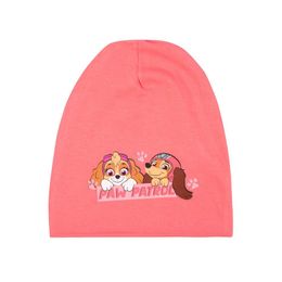 PAW PATROL Beanie mit Skye und Zuma in rosa | Gr.: onesize