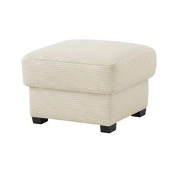 Hocker Lisa de Luxe - creme - 61 cm - 47 cm - cm 61,0 - Sconto