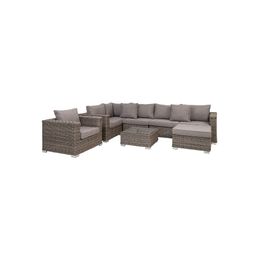 ebuy24 Sofa-set Calvi 4-teilig Kubu 318 x 169 cm | Gr.: onesize