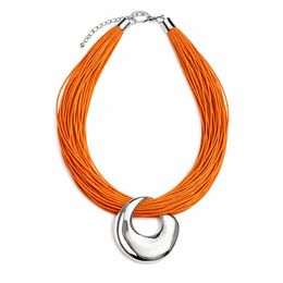 Collezione Alessandro Kurze Kette " Evora " in orange | Gr.: onesize