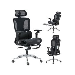 HOMCOM B&uuml;rostuhl-71L x 67B x 114-133H cm-Schwarz | Gr.: onesize