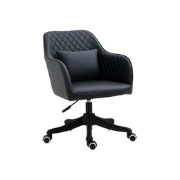 Vinsetto Massage B&uuml;rostuhl-57B x 70T x 78-86H cm-Anthrazitgrau | Gr.: onesize