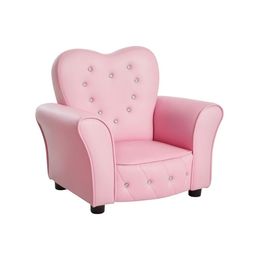 HOMCOM Kindersofa Rosa | Gr.: onesize