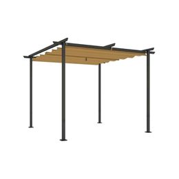 Outsunny Pergola 300L x 300B x 227H cm Beige | Gr.: onesize