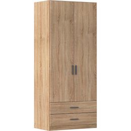 Rauch Dreht&uuml;renschrank &raquo;Kleiderschrank Garderobe GAMMA Breiten 91/136/181/226/271/315/360 cm&laquo; in 3 Ausstattungen BASIC/CLASSIC/PREMIUM (inkl. SOFT-