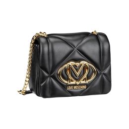 Love Moschino Umh&auml;ngetasche Embossed Q in Black | Gr.: onesize