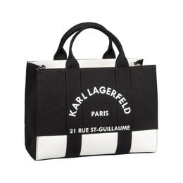 K by KARL LAGERFELD Karl Lagerfeld Handtasche K/RSG Square MD Col. Block in Cannoli Cream/Black | Gr.: onesize