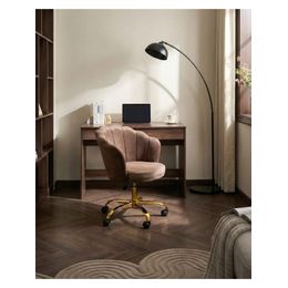 Beliani B&uuml;rostuhl MONTICELLO in Braun/Gold/Schwarz - (W) 60 x (H) 79 x (L) 60 cm | Gr.: onesize