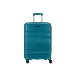 d&n D&N Travel Line 4600 4 Rollen Trolley M 65 cm in petrol | Gr.: onesize