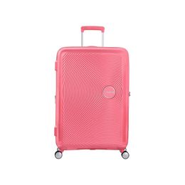 American Tourister Soundbox - 4-Rollen-Trolley 77 cm erw. (gelb) in sun kissed coral | Gr.: onesize
