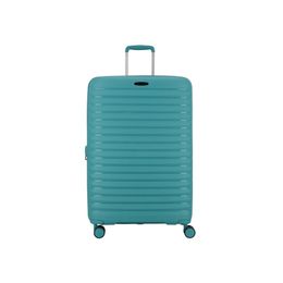 d&n D&N Travel Line 4500 4 Rollen Trolley L 75 cm mit Dehnfalte in petrol | Gr.: onesize