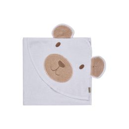 Sterntaler Motiv-Kapuzenbadetuch B&Auml;R Bo in wei&szlig; | Gr.: onesize