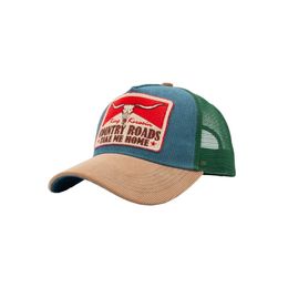 King Kerosin Trucker Cap Country Roads in blau | Gr.: onesize