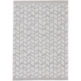 Teppich CarpetFine "Boho 102, auch als L&auml;ufer erh&auml;ltlich", beige, B:160cm H:4mm L:230cm, Polypropylen, Teppiche, Teppich, robustes Flachgewebe, Sisal Optik, UV-best&auml;ndig, In- und Outdoor