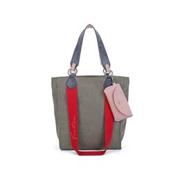 Fritzi aus Preussen Fritzi aus Preu&szlig;en Izzy02 Canvas Shopper Tasche 32 cm in olive | Gr.: onesize