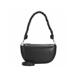 Seidenfelt Melbu Halfmoon - Schultertasche 28 cm (black) in schwarz | Gr.: onesize