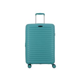 d&n D&N Travel Line 4500 4 Rollen Trolley M 65 cm mit Dehnfalte in petrol | Gr.: onesize