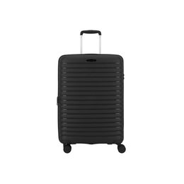d&n D&N Travel Line 4500 4 Rollen Trolley M 65 cm mit Dehnfalte in black | Gr.: onesize