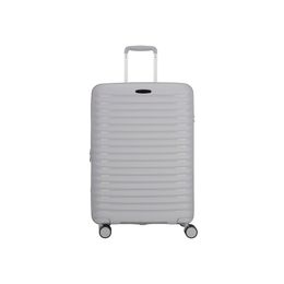 d&n D&N Travel Line 4500 4 Rollen Trolley M 65 cm mit Dehnfalte in grey | Gr.: onesize
