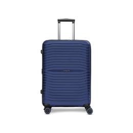 Stratic Shine 4 Rollen Trolley 65 cm mit Dehnfalte in navy blue | Gr.: onesize