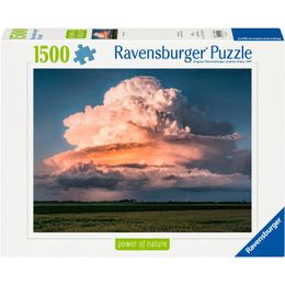 Puzzle Ravensburger "power of nature, Cumulus Epos", bunt, Puzzles, KinderB:80cm H:60cm, Pappe, Made in Germany, B:80cm H:60cm