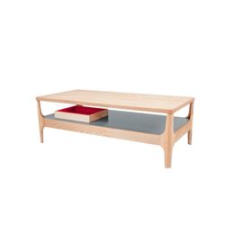 Kayoom Couchtisch Kaffeetisch Addison I Esche in esche - grau | Gr.: onesize