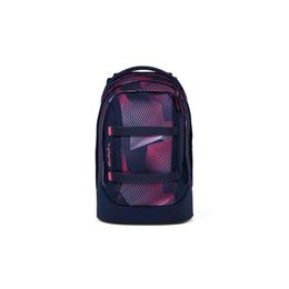 Satch Schulrucksack Seismic Pink in dunkelblau | Gr.: onesize