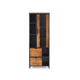 Giner y Colomer Vitrine aus Mangoholz und Metall in Brown | Gr.: onesize