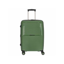 Stratic Bright+ - 4-Rollen-Trolley 66 cm M erw. (yellow gold) in olive | Gr.: onesize
