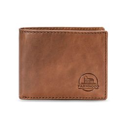 Farmhood Nashville Geldb&ouml;rse RFID Schutz Leder 11 cm in brown 2 | Gr.: onesize