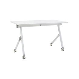 Beliani Zusammenklappbarer Schreibtisch BENDI in Wei&szlig; - (W) 120 x (H) 75 x (L) 60 cm | Gr.: onesize