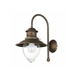 Licht-Erlebnisse Wandlampe (B)20 x (H)33 cm in Bronze Antik matt KlarBronze Antik matt Klar | Gr.: onesize