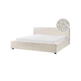 Beliani Doppelbett MIRANDE in Wei&szlig; - (W) 209 x (H) 90 x (L) 231 cm | Gr.: onesize