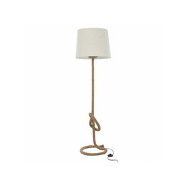Licht-Erlebnisse Stehlampe (B)45 x (L)45 x (H)160 cm in Natur CremeNatur Creme | Gr.: onesize