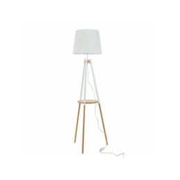 Licht-Erlebnisse Stehlampe (B)40 x (L)40 x (H)148 cm in Beige Wei&szlig;Beige Wei&szlig; | Gr.: onesize