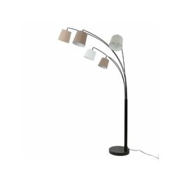 Licht-Erlebnisse Stehlampe (B)120 x (H)200 cm in Schwarz Wei&szlig; Braun BeigeSchwarz Wei&szlig; Braun Beige | Gr.: onesize