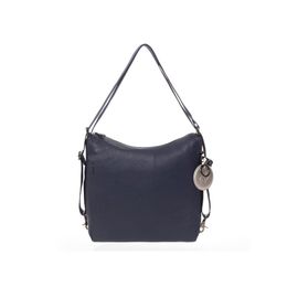 Mandarina Duck Mellow Leather Schultertasche Leder 36 cm in dress blue | Gr.: onesize