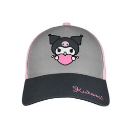 Hello Kitty Kappe Kuromi Kinder Cap Basecap Baseballkappe in grau/rosa | Gr.: onesize