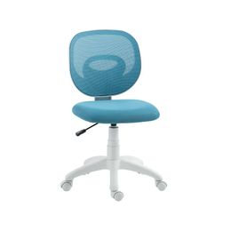 HOMCOM B&uuml;rostuhl-59,5L x 53B x 89H cm-Blau | Gr.: onesize