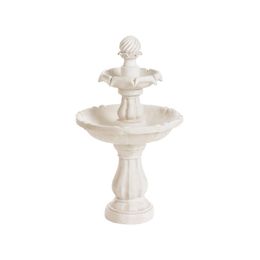 Beliani Gartenbrunnen LIMBARA in Beige - (W) 55 x (H) 95 x (L) 55 cm | Gr.: onesize