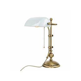 Licht-Erlebnisse Tischlampe (B)26 x (L)16 x (H)46 cm in Bronze hell gl&auml;nzend Wei&szlig;Bronze hell gl&auml;nzend Wei&szlig; | Gr.: onesize
