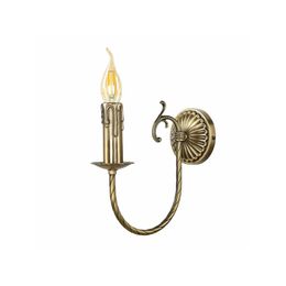 Licht-Erlebnisse Wandlampe (B)10 x (H)22.5 cm in Bronze hell gl&auml;nzendBronze hell gl&auml;nzend | Gr.: onesize