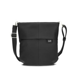 Zwei Mademoiselle M90 - Umh&auml;ngetasche 28 cm (cord-polar) in nubuk-black | Gr.: onesize